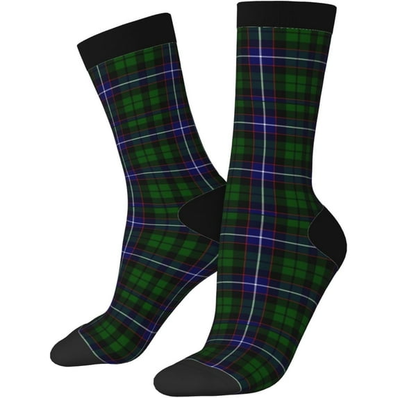 Clan Russell Tartan Men'S And Women'S Unisex Crew Socks, Quick-Drying ...