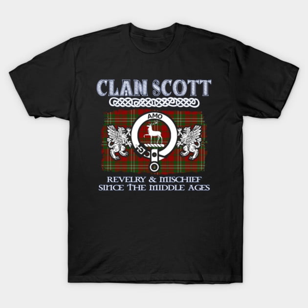Clan Scott Crest Scottish Surname Tartan Celtic Graphic H56781 Unisex T ...