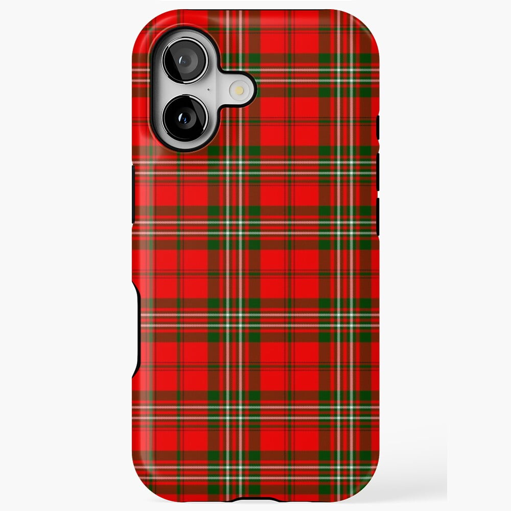 Clan Scott Tartan Plaid Christmas Pattern Case for iPhone 17 16 15 14 ...