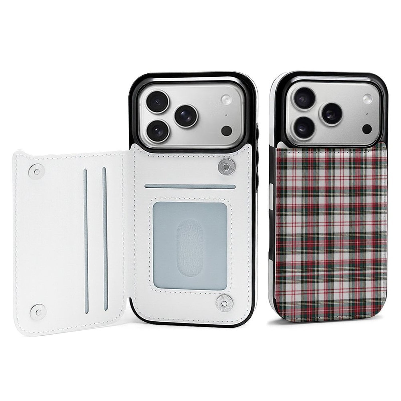 Clan Stewart Dress Tartan Plaid Pattern Tartan Leather Wallet Case for ...