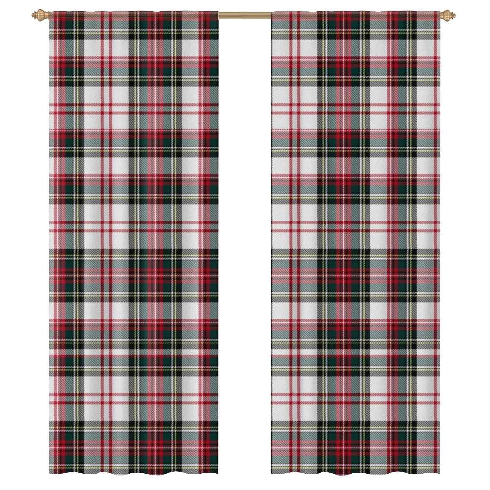 Clan Stewart Dress Tartan Plaid Pattern Tartan Tulle Curtains For ...