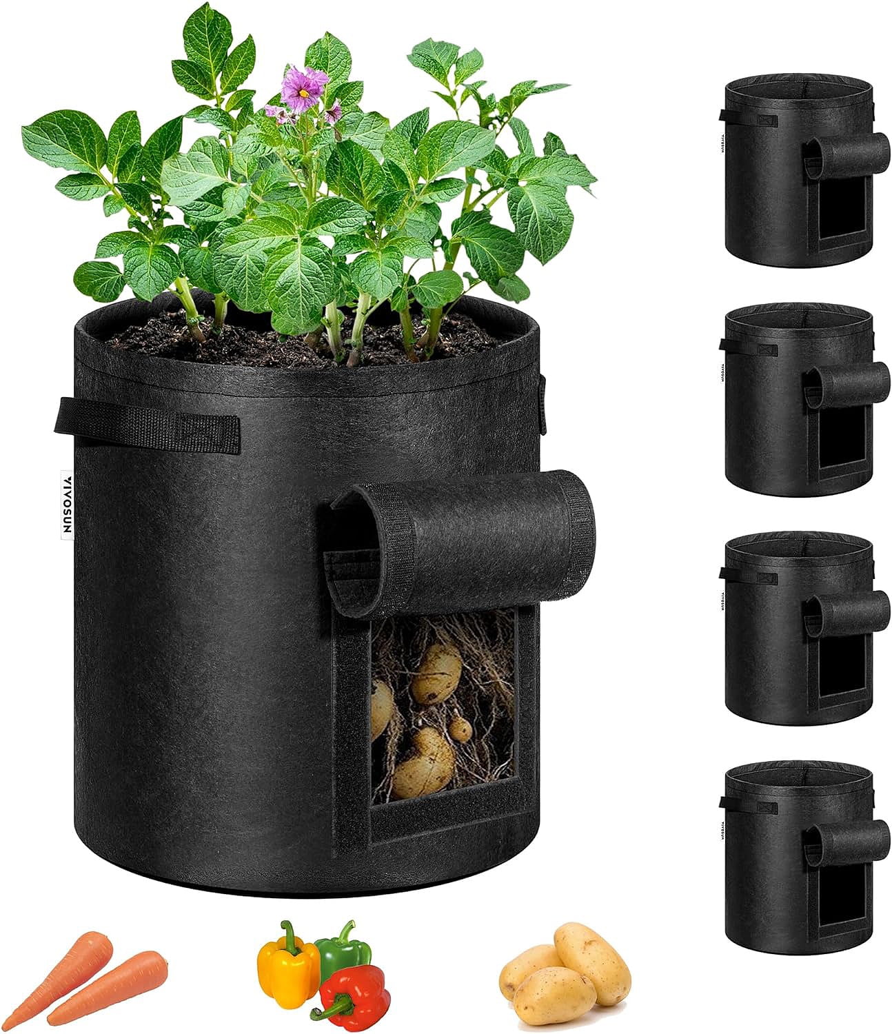 Clancy Organic Potato Seeds, Mix Pellets for Easy Planting, Includes ...
