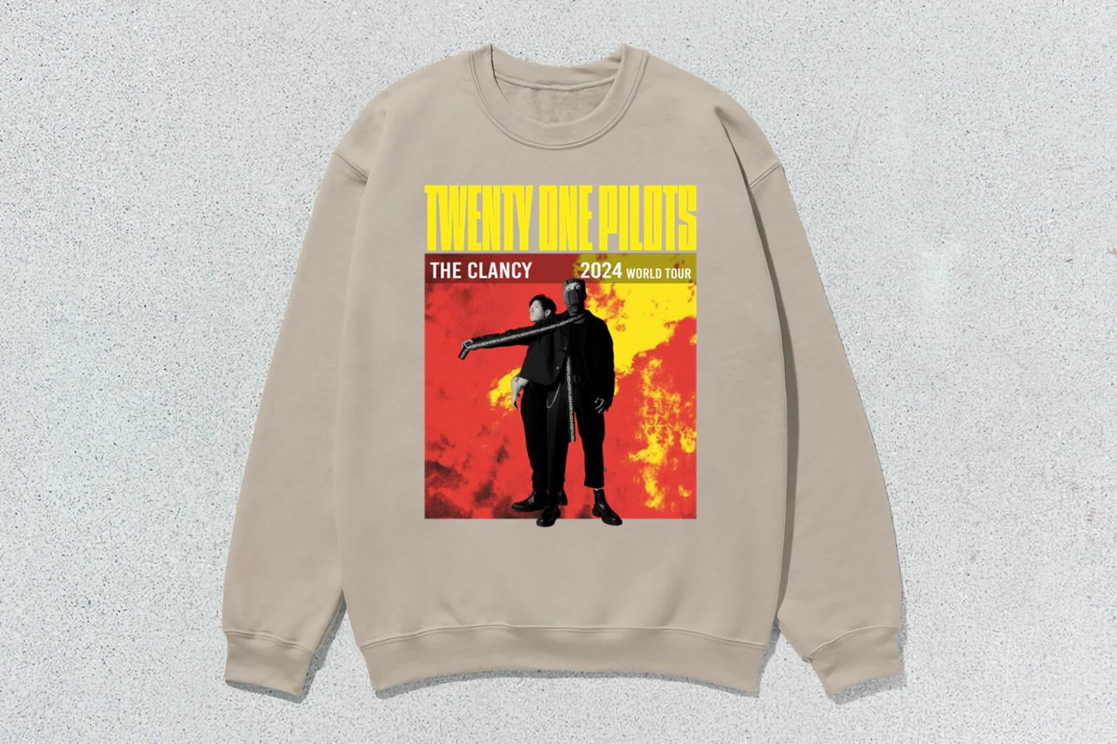 Clancy World Tour 2024 Shirt Twenty One Pilots Fan Shirt Twenty One ...