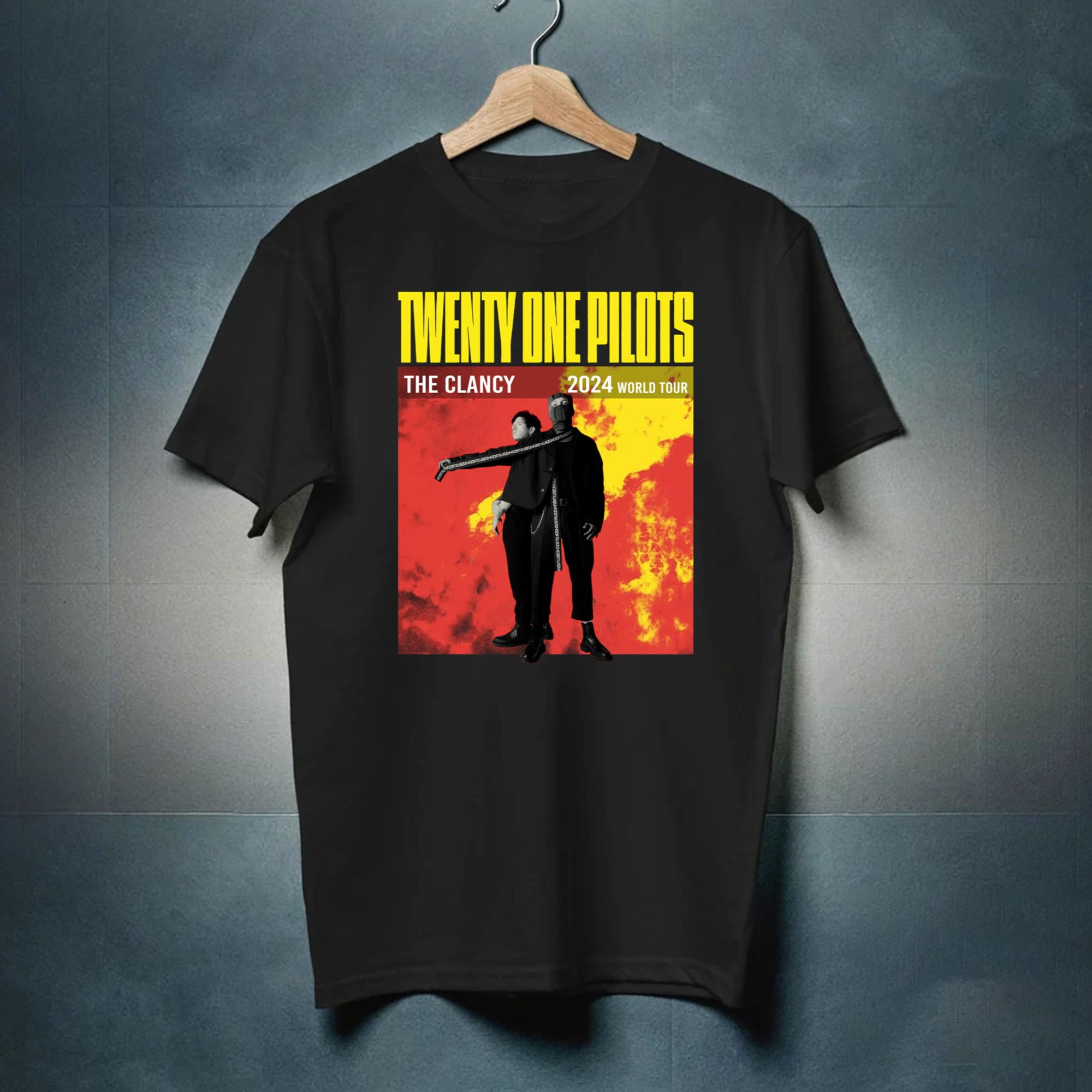 Clancy World Tour 2024 Style Shirt, Alt Music Duo Inspired Graphic Shirt, Retro Concert Vibe ...