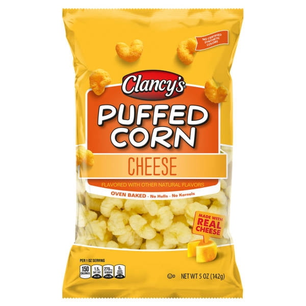 Clancy's Cheese Puffed Corn, 5 oz - Walmart.com
