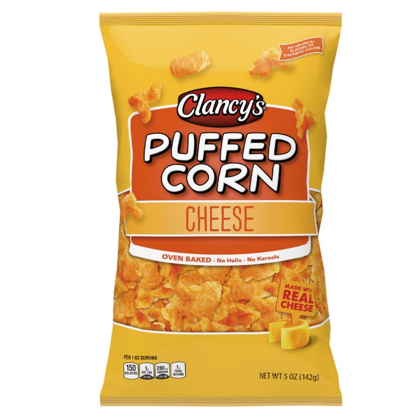 Clancy's Cheese Puffed Corn, 5 oz - Walmart.com