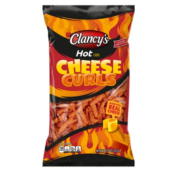 Clancy's Hot Flavored Cheese Curls, 8.5 oz - Pack of 2 - Walmart.com