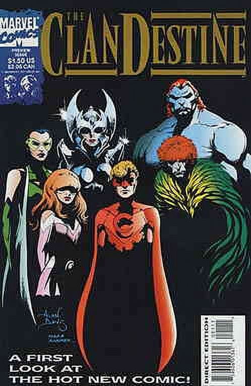 Clandestine Ashcan #1 VF ; Marvel Comic Book - Walmart.com