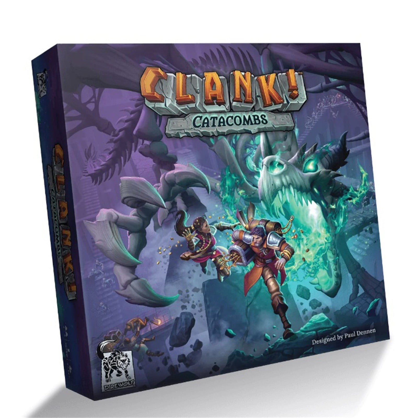 Clank Catacombs! Dire Wolf CLANK! Catacombs Stand-Alone Deck-Building ...