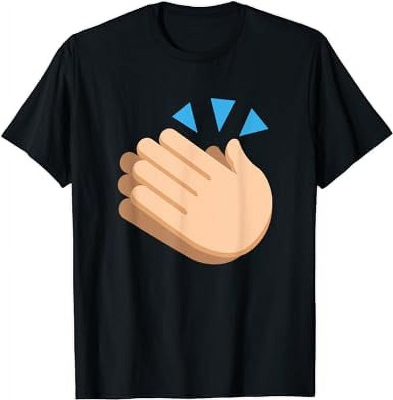 Clapping Hands Sign Clapping T-Shirt - Walmart.com