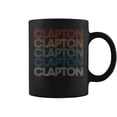 Clapton Name Retro Coffee Mugs - Walmart.com