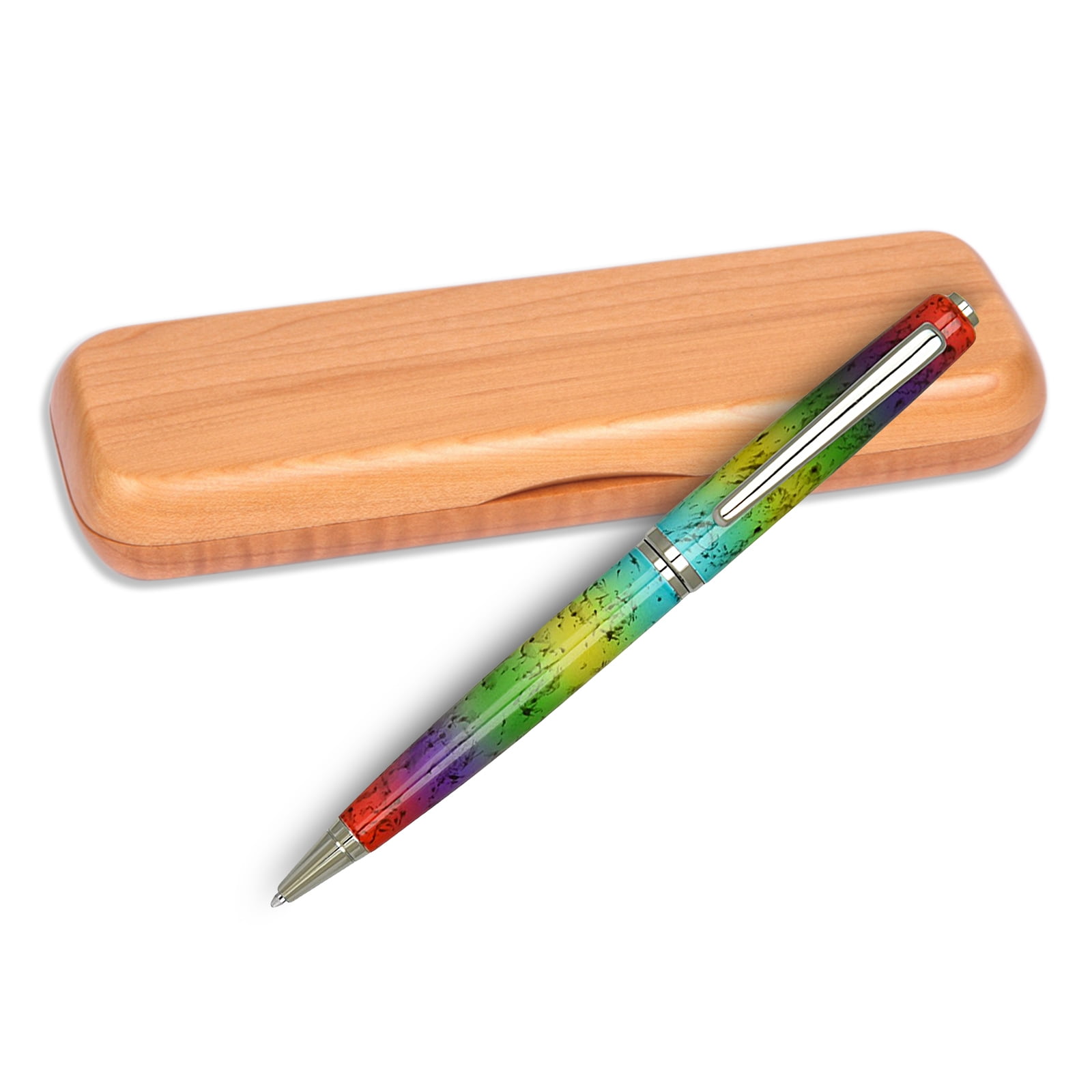 Clara Ball Pen - Rainbow with Single Gift Box Maple - Walmart.com