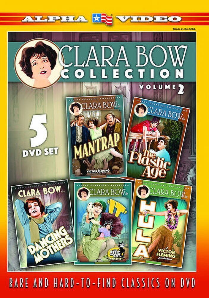 Clara Bow Collection, Vol. 2 (Mantrap/Dancing Mothers/Hula/It/The ...