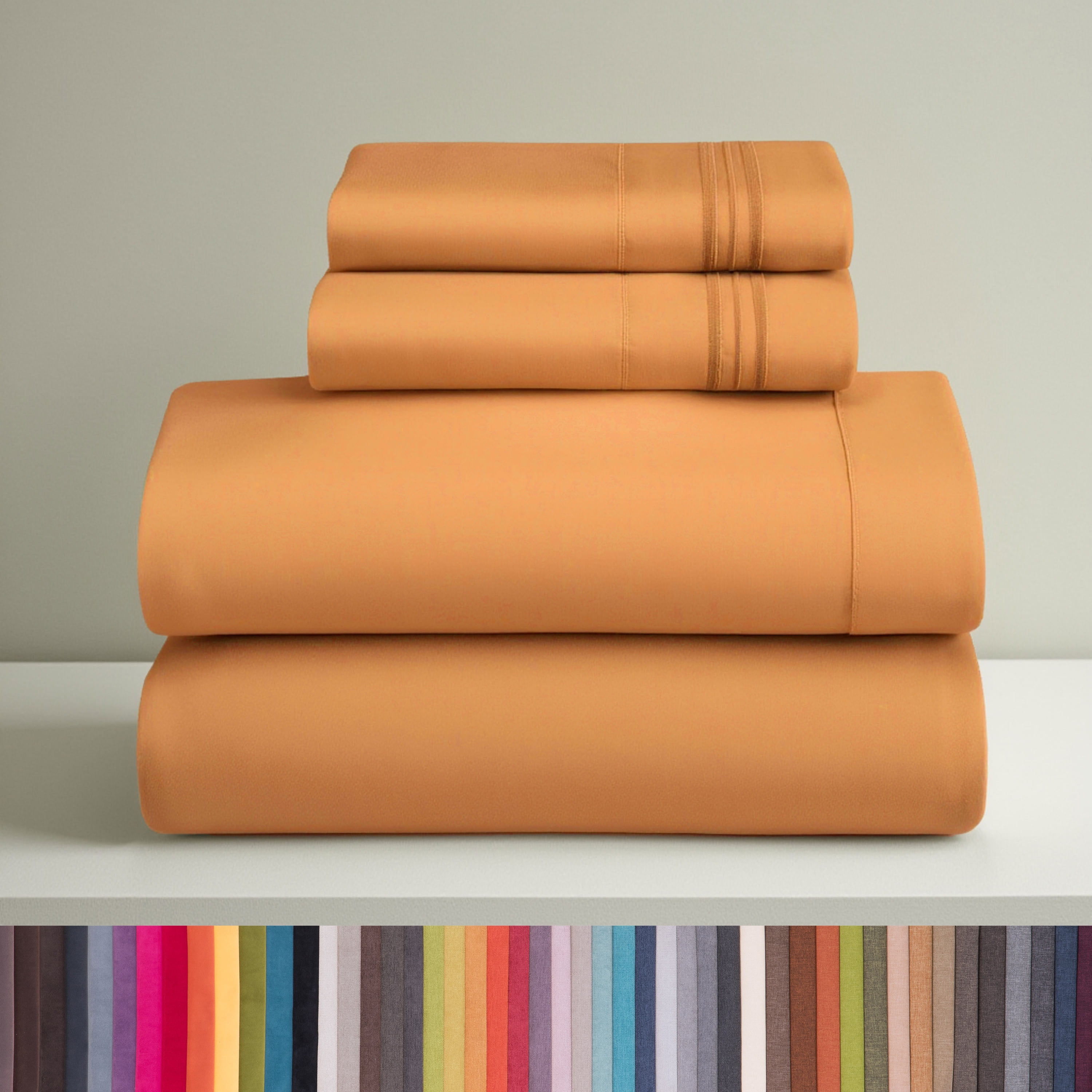 Clara Clark California King Sheets Set, Hotel Luxury 4 Piece Deep ...