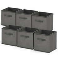 Mainstays 11" 9-Cube Storage Organizer, Black - Walmart.com