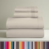 Clara Clark King Sheets Set, Hotel Luxury 4 PIece Deep Pocket Sheets ...
