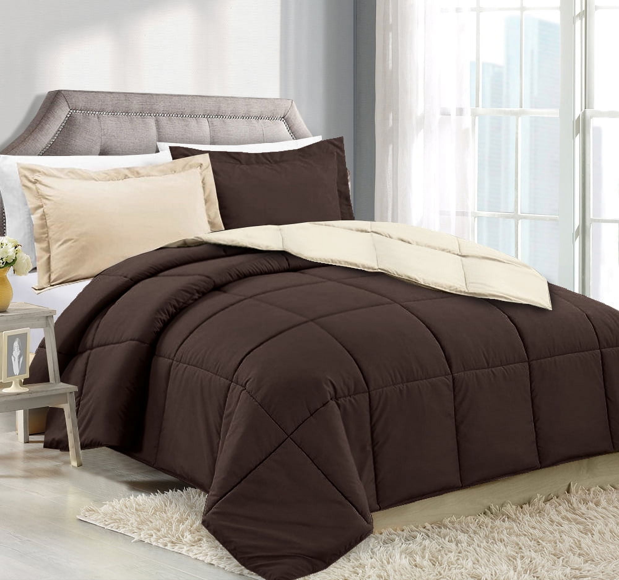 Free Shipping! Clara Clark Luxury Soft Down Alternative Reversible ...