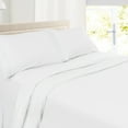 Clara Clark Premier 1800 Microfiber Collection 3-Line Bed Sheet Set ...