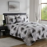 Clara Clark Quilt Set Queen Bedspread, 7-Piece Leaf Pattern - Walmart.com
