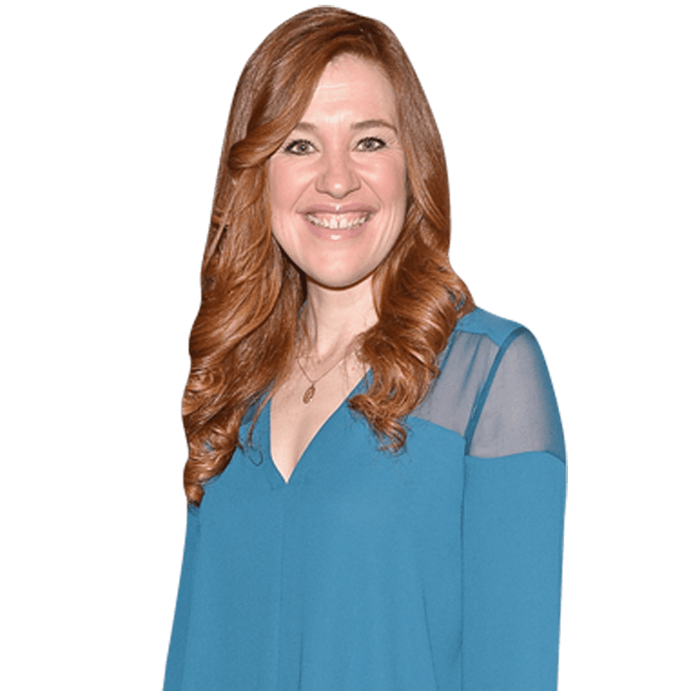 Clara Hughes (Blue Top) Half Body Buddy Cutout - Walmart.com
