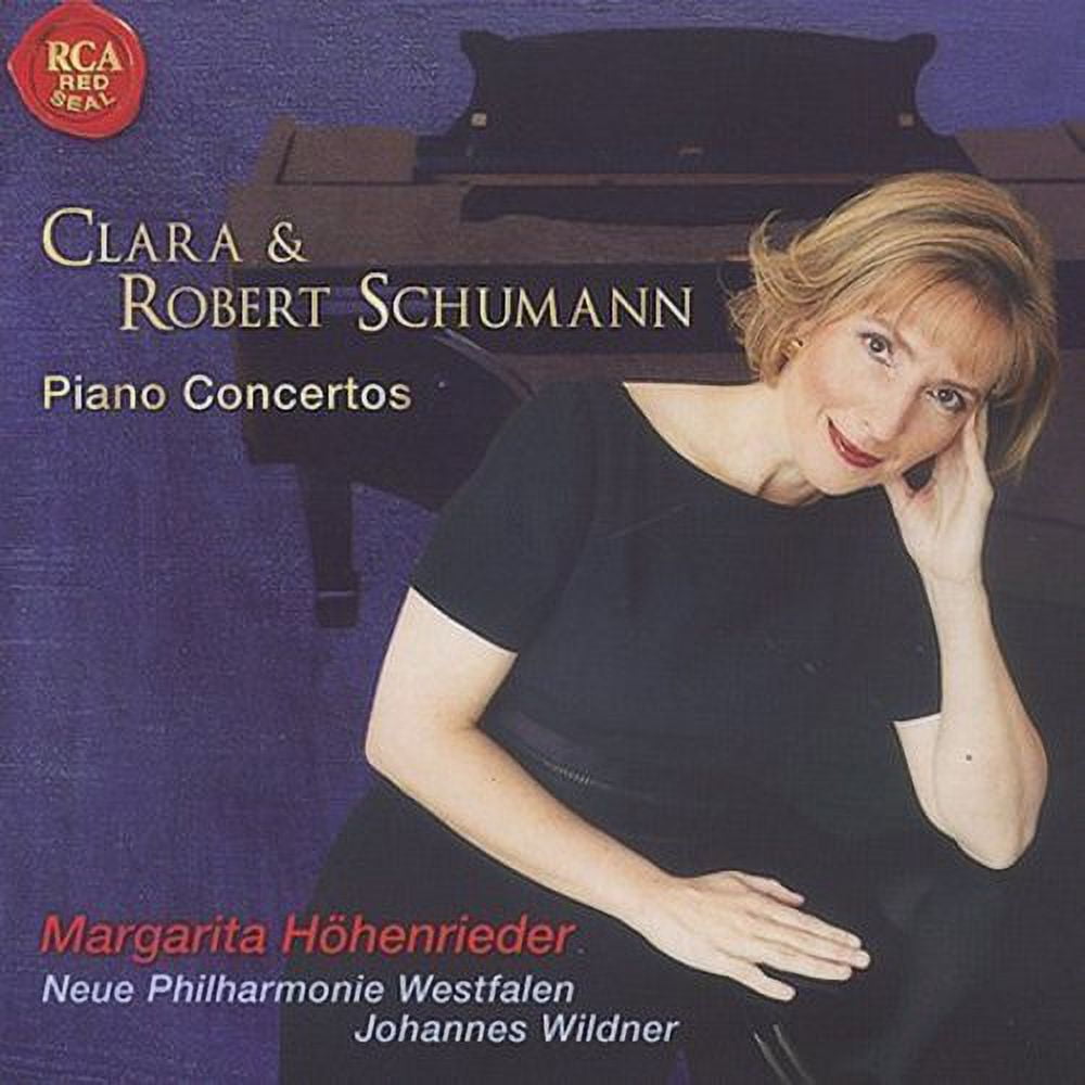 Clara & Robert Schumann: Piano Concertos (CD) by Margarita Hohenrieder ...