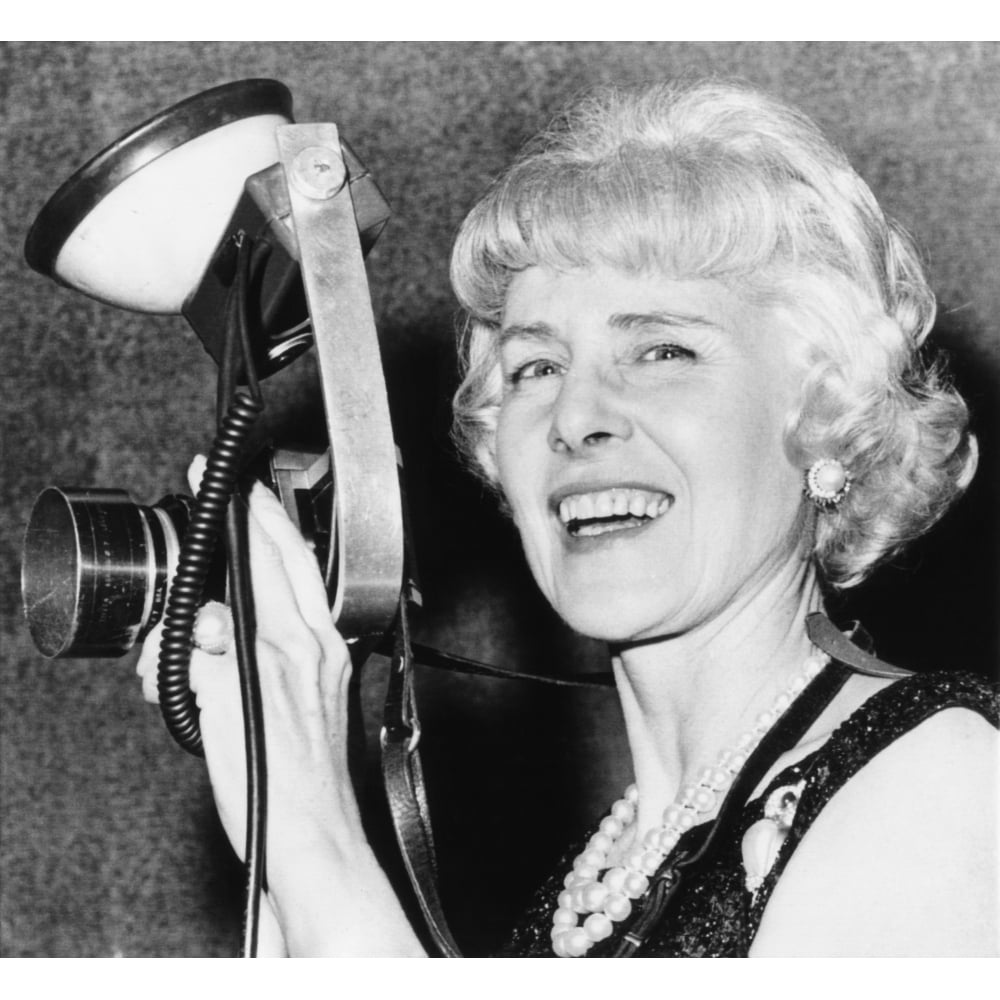 Clare Booth Luce Tries Out A Photographer'S Camera At A 'Go With ...