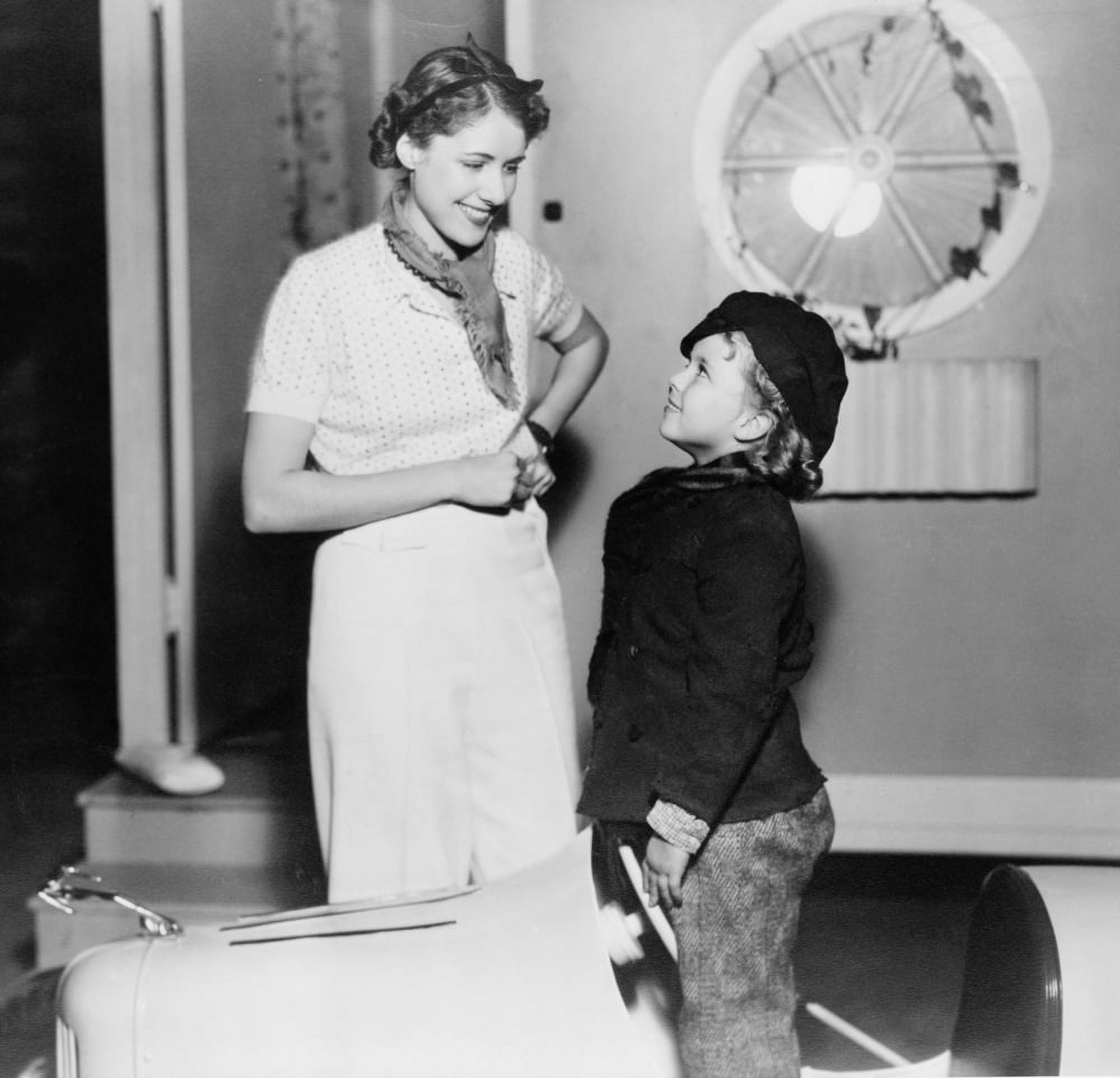 Clare Boothe Luce (1903-1987) And Shirley Temple (B. 1928) History (24 ...