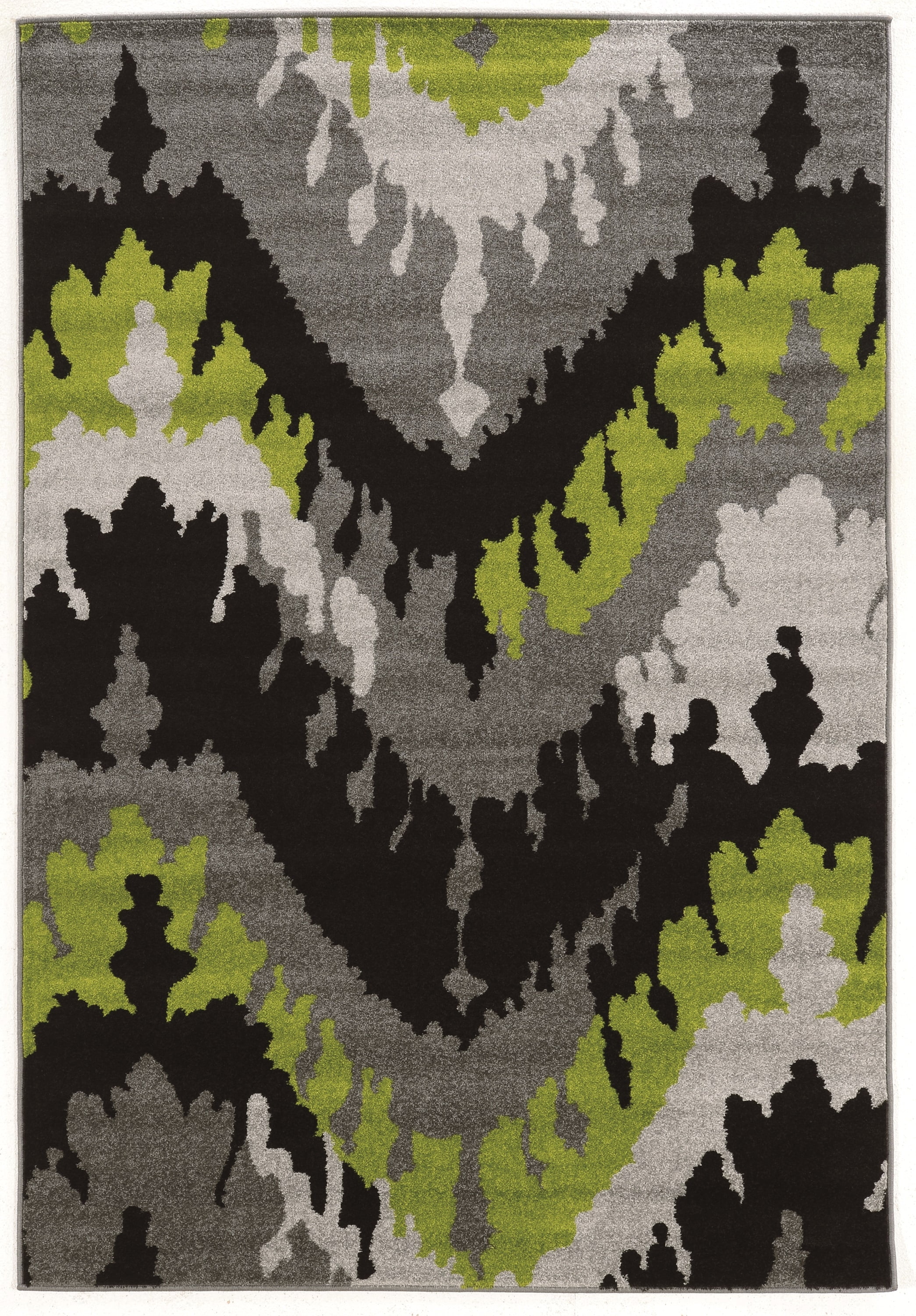 Claremont Aztec Black/Grey Rug, Multiple Sizes - Walmart.com