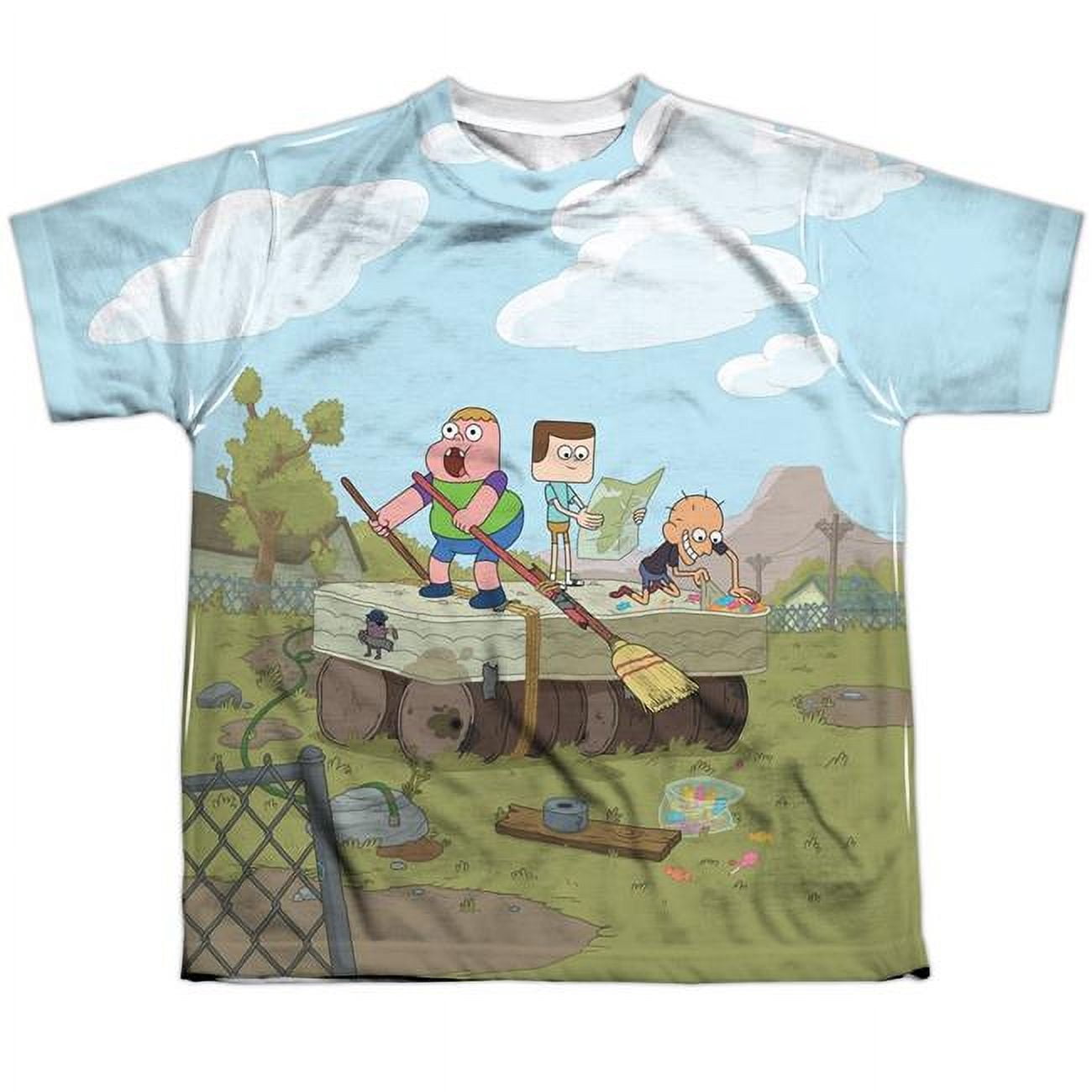 Trevco Sportswear CN400-YTPP-2 Clarence Boat Youth Short Sleeve T-Shirt ...