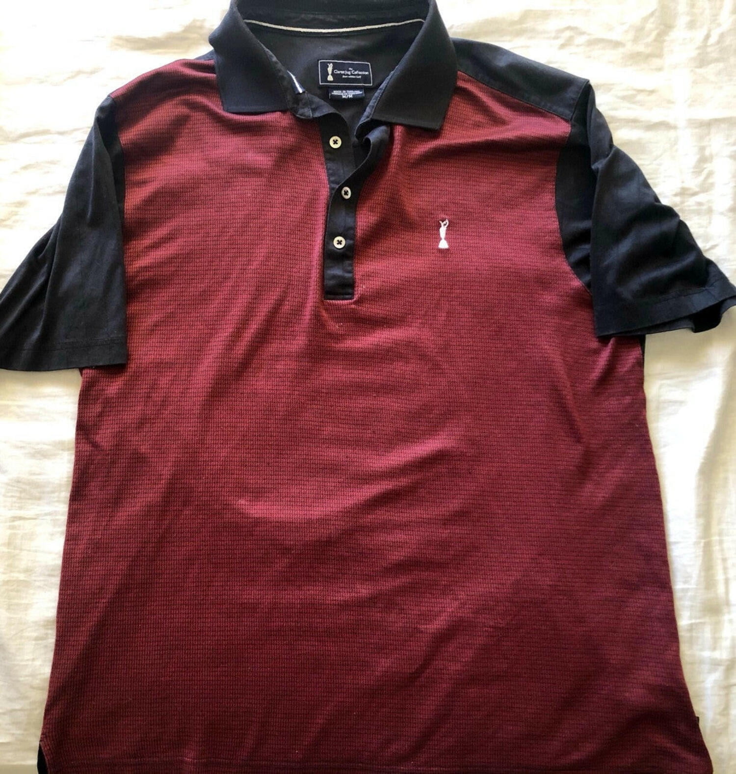 Claret Jug logo Open Championship scarlet and black golf shirt - Walmart.com