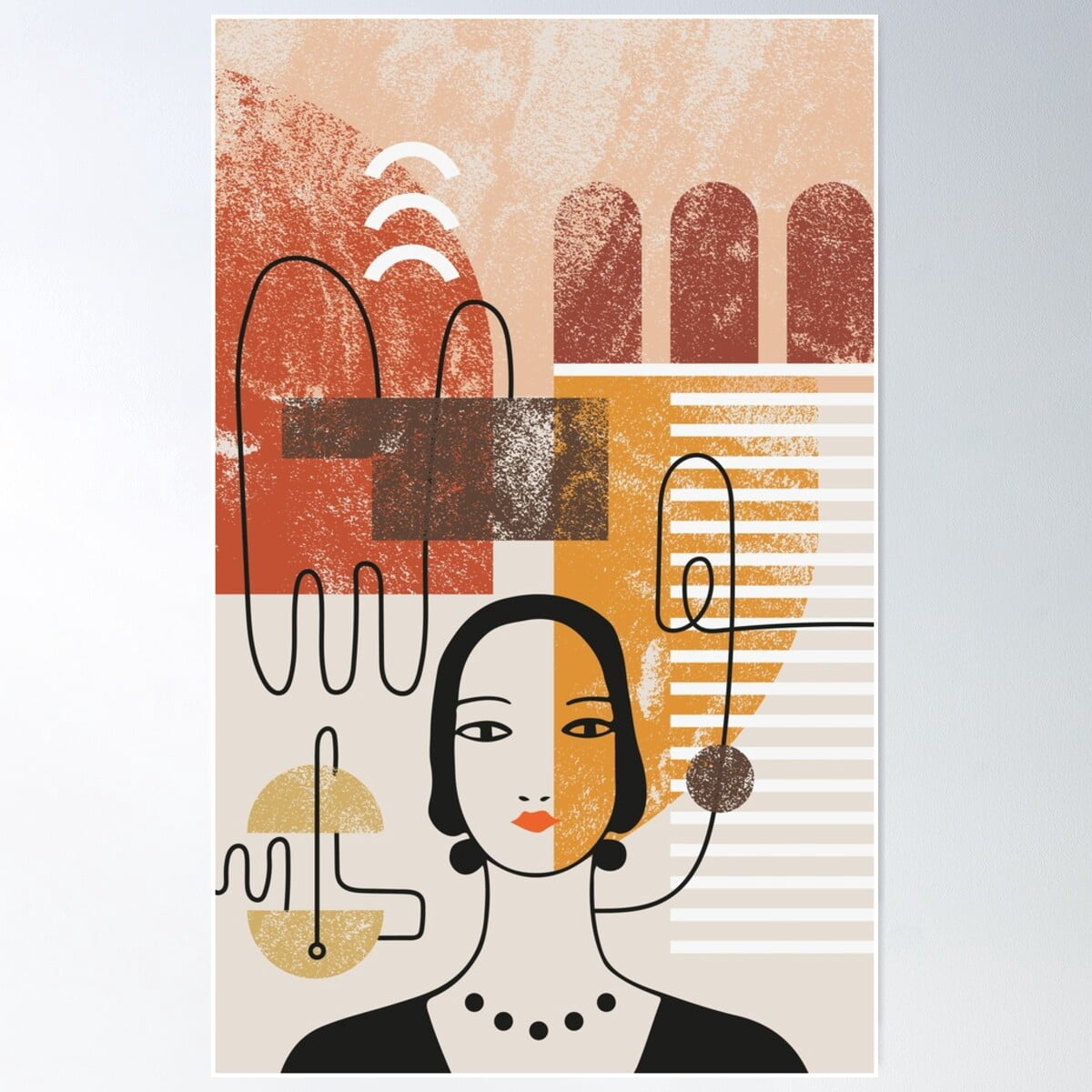Clarice Lispector Poster Poster Wall Art, Modern Wall Decor For Living ...
