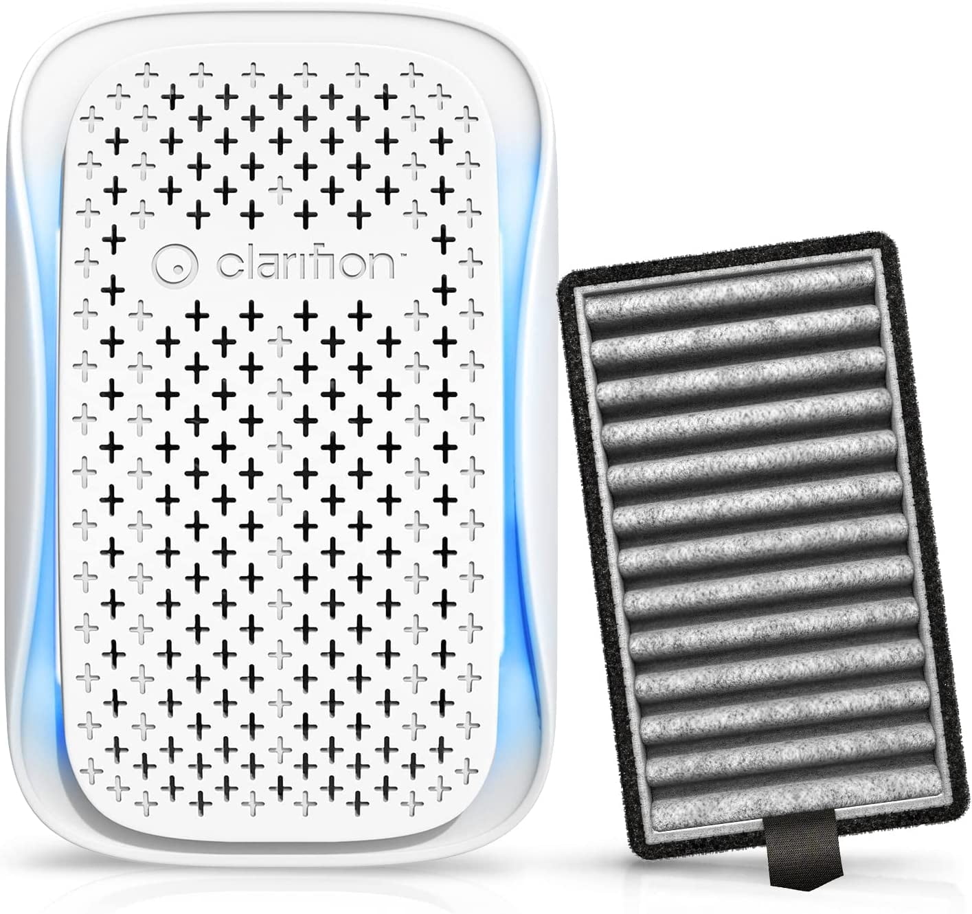 Clarifion DSTx Portable Air Purifier - Plug In Air Ionizer HEPA Air ...