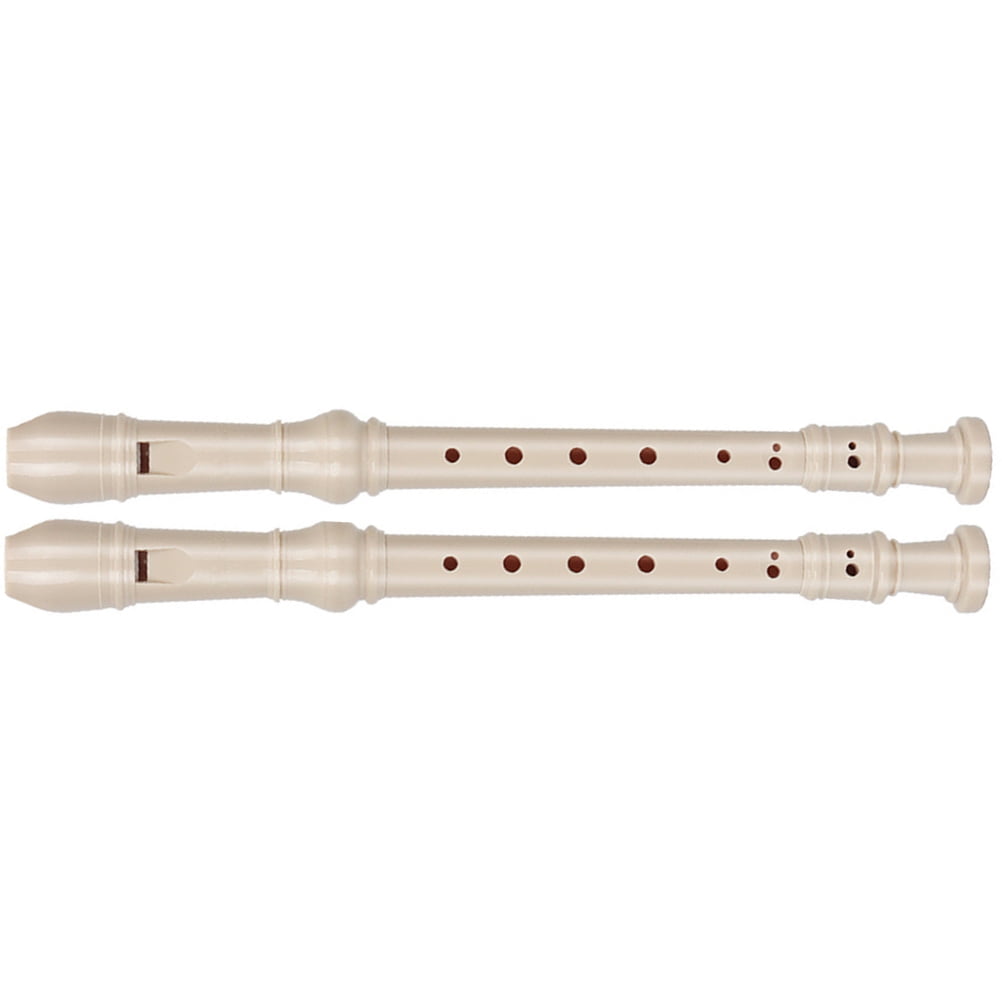 Clarinet Children Soprano Recorder 8 Hole Instrument 2 Pcs Toy Resin ...