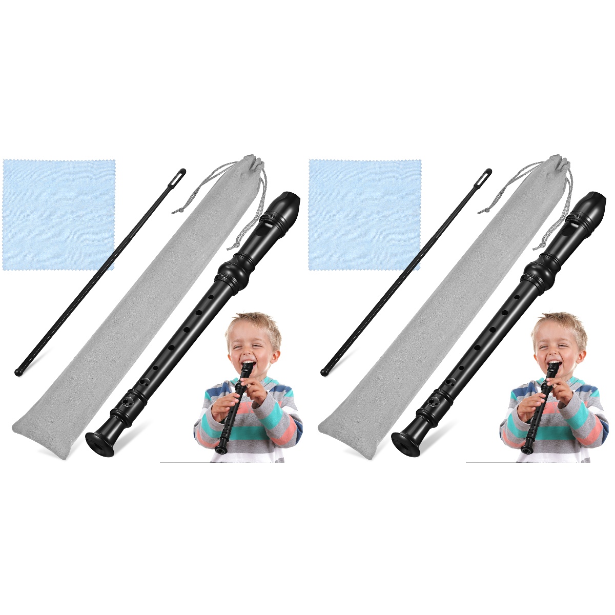 Clarinet Cleaning Stick Flute Hand Eye Coordination Professional Flutes ...