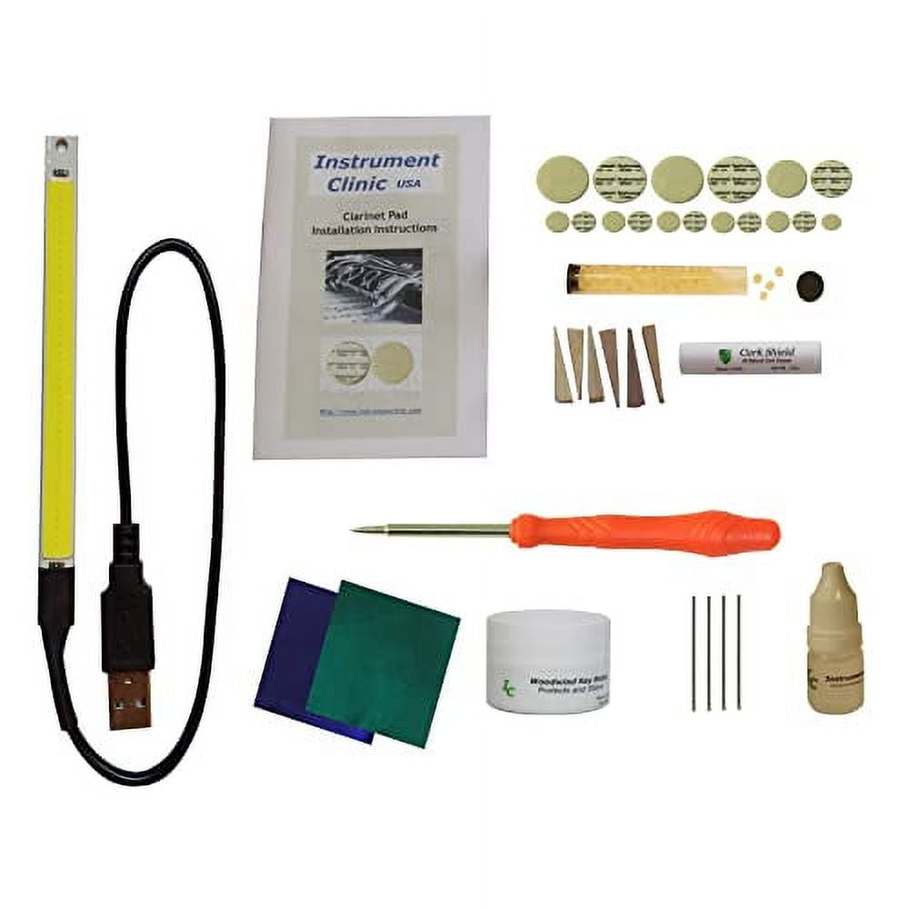 Clarinet Pad Kit, with Instructions, for Buffet Clarinets - Walmart.com