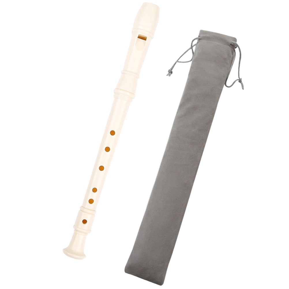 ifundom Ivory PP Kids Recorder Instrument Easy Storage Portable for ...