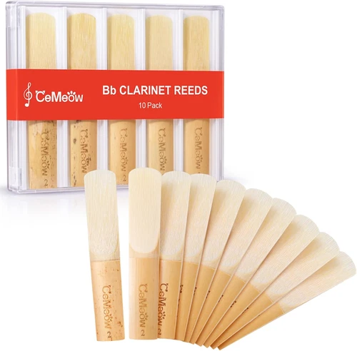 Clarinet Reeds 2.0, Cemeow Traditional Reeds for Clarinet Beginner ...