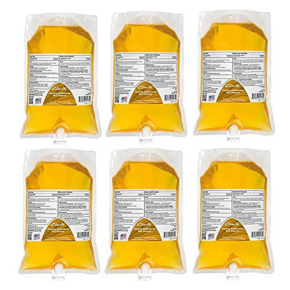 Clario® Foaming Skin Cleanser, Fresh Neutral Scent, 1,000 mL, Pack Of 6 ...