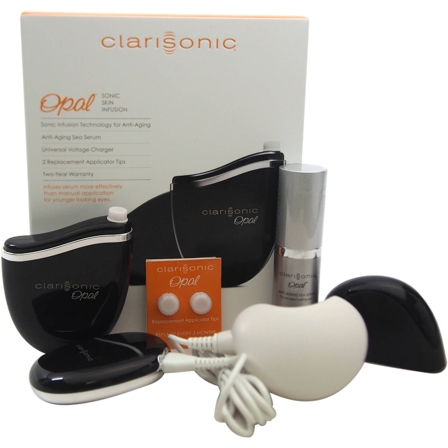 Clarisonic Opal Technology for Anti-Aging System Black for Unisex Sonic ...