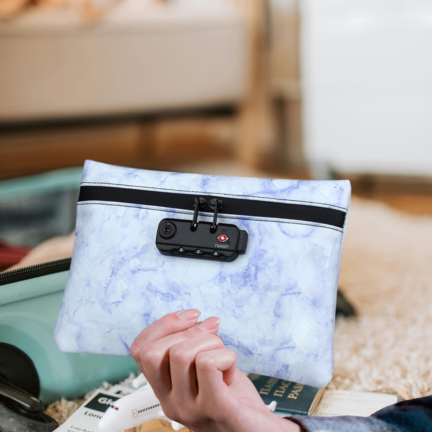 Clarissa – SealSafe Pouch- Blue - Walmart.com