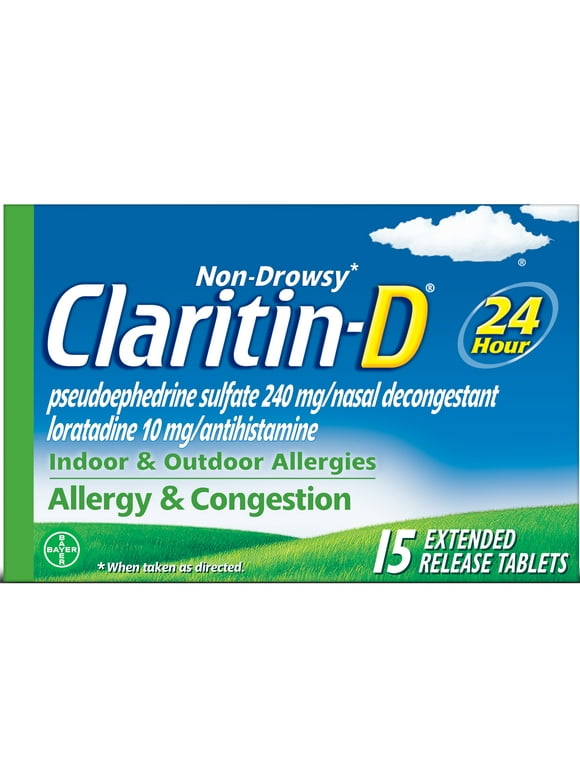 Pseudoephedrine in Allergy Medicine - Walmart.com