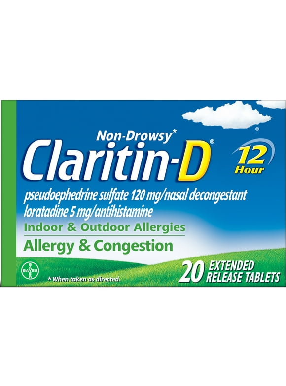 Pseudoephedrine in Allergy Medicine - Walmart.com