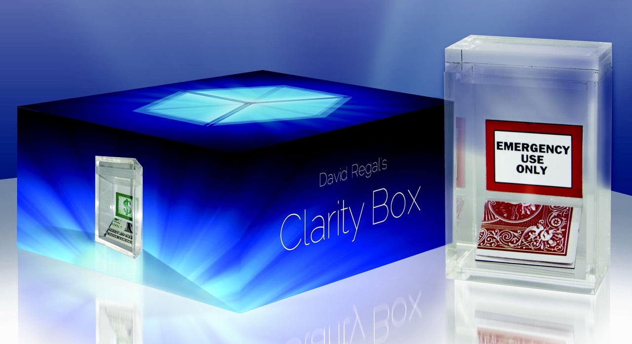 Clarity Box by David Regal - Trick - Walmart.com