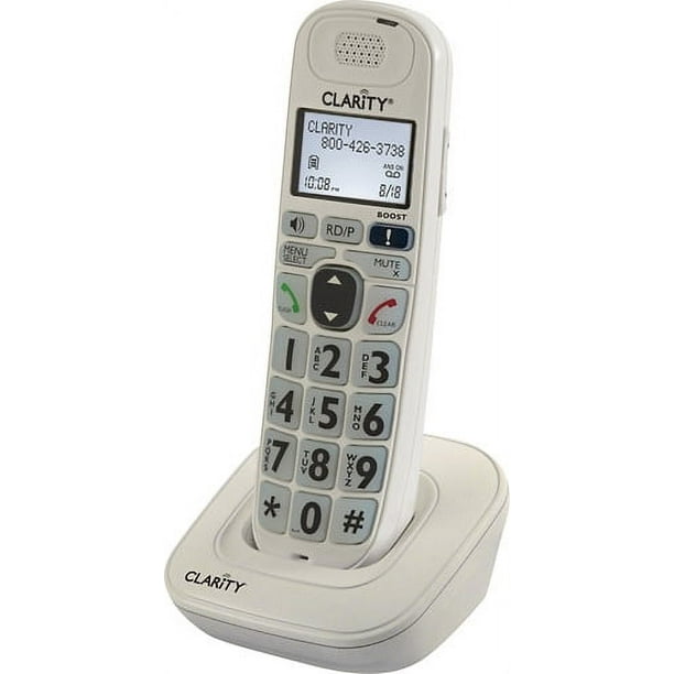 Clarity 30dB Expandable Handset for D700 Series Phones, White - Walmart ...