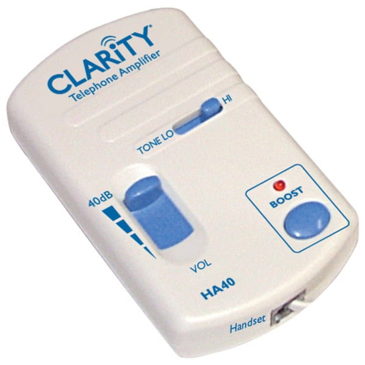 Clarity HA40 Portable Telephone Handset In-Line Amp - Walmart.com