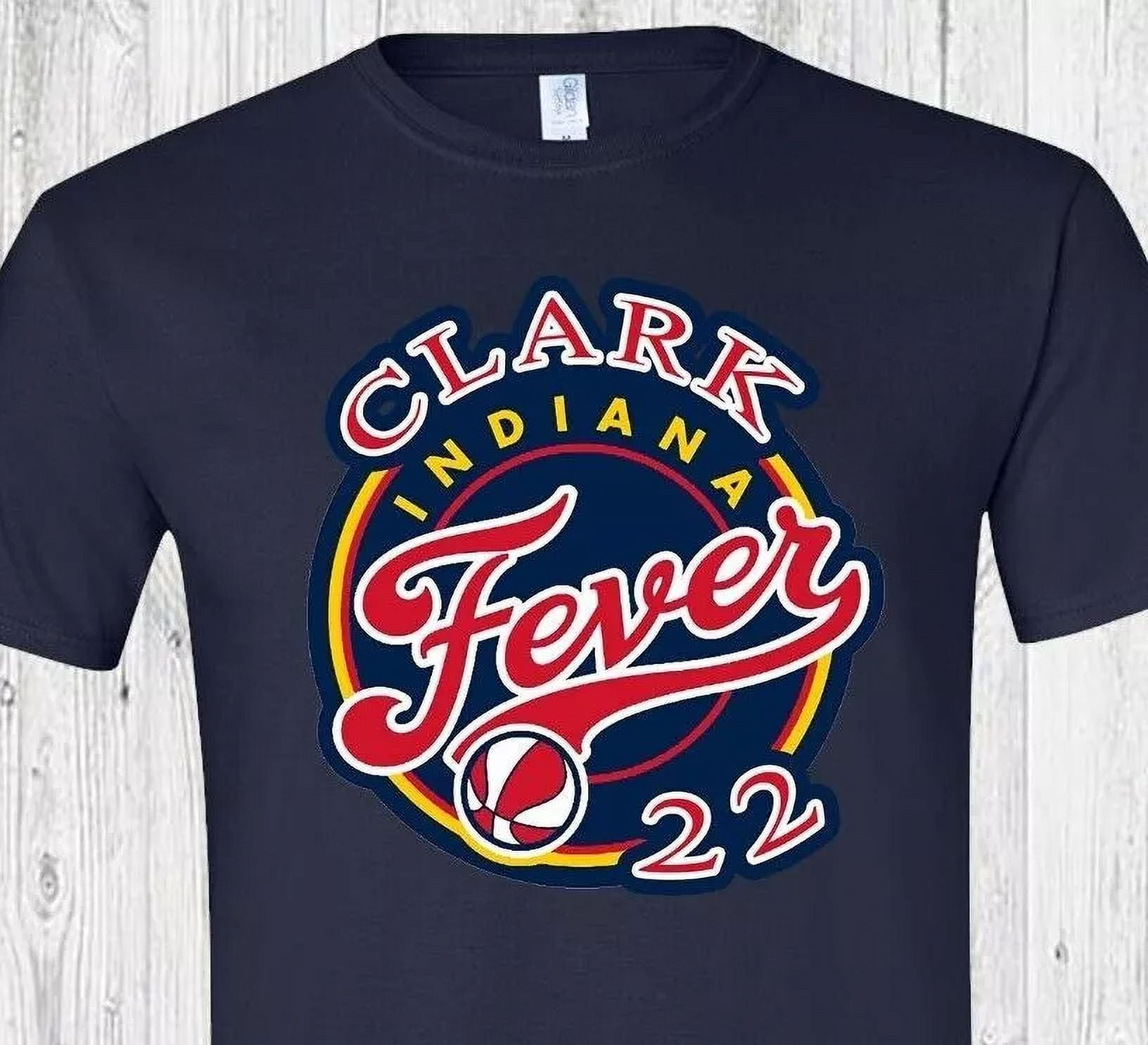 Clark 22 Basketball Fan Indiana Fever T-shirt Caitlin WNBGoat Unisex T ...