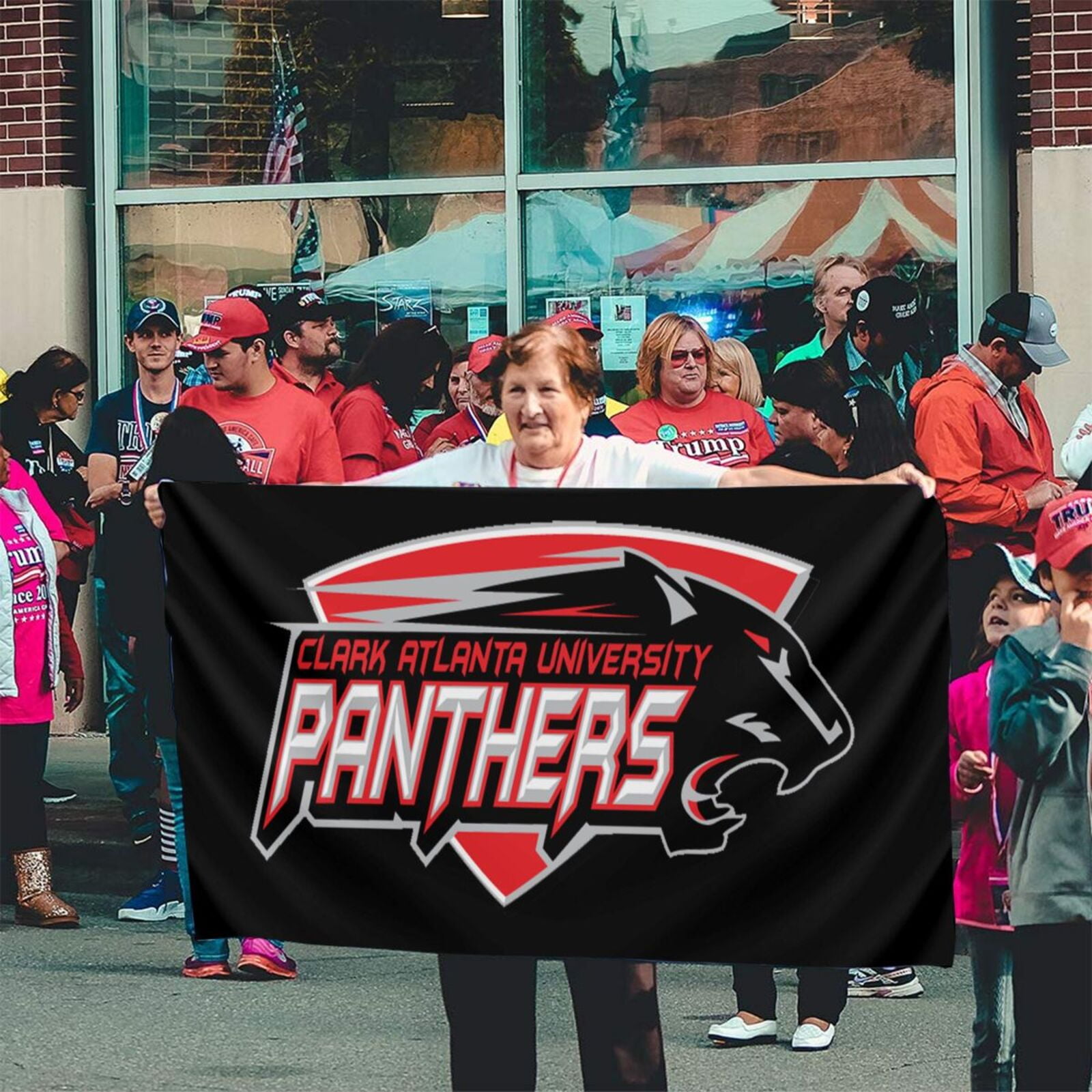 Clark Atlanta University Logo Flag 3x5 FT Holiday Banner Garden Yard ...