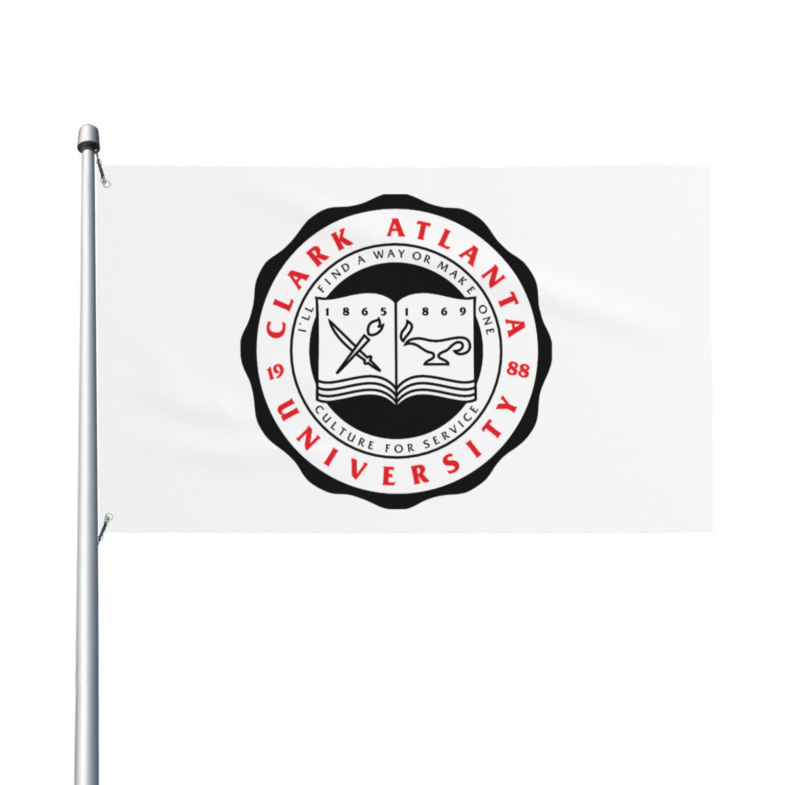 Clark Atlanta University Logo Flag 3x5 FT Outdoor - Heavy Duty ...