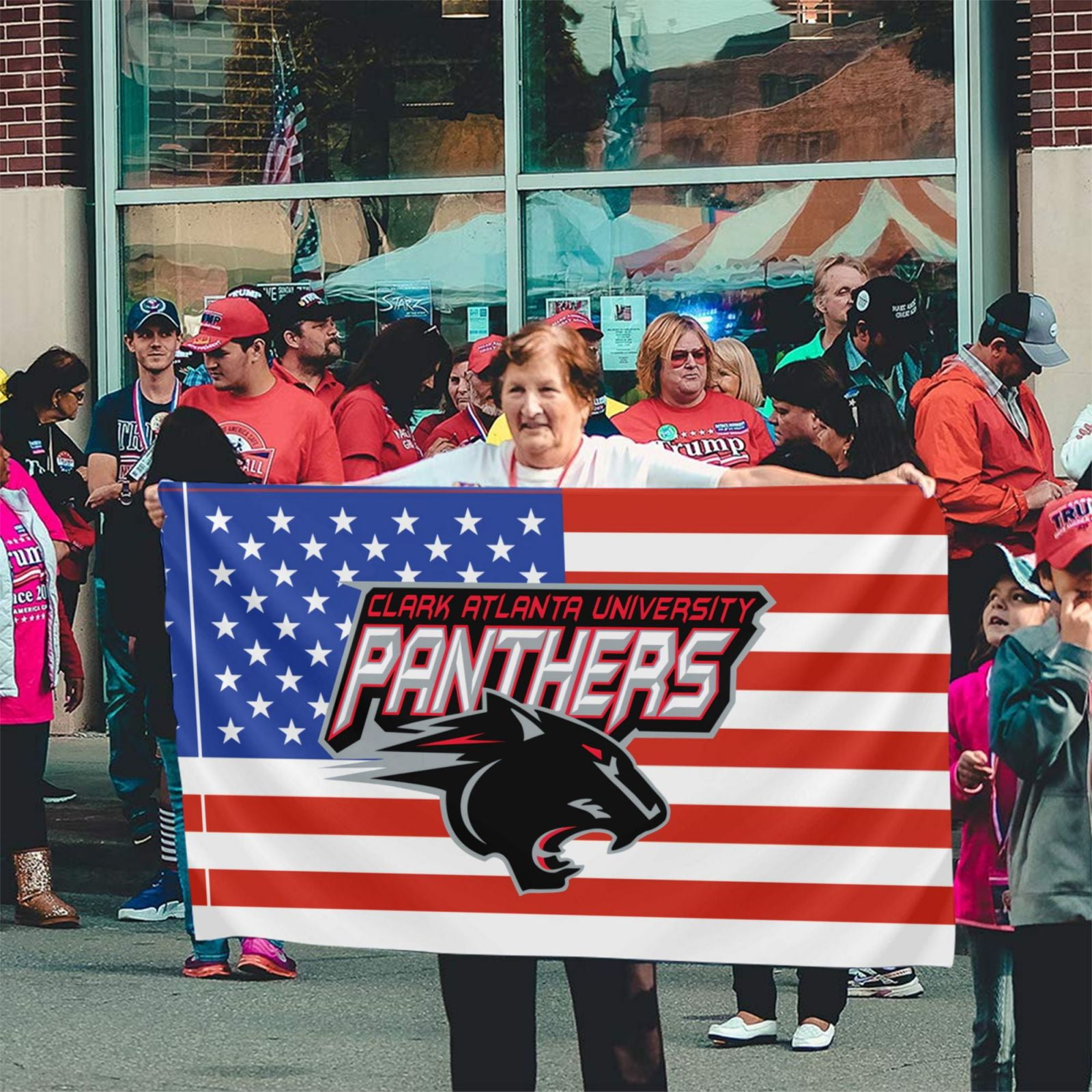 Clark Atlanta University Logo Flag 3x5 Ft Holiday Banner Garden Yard ...