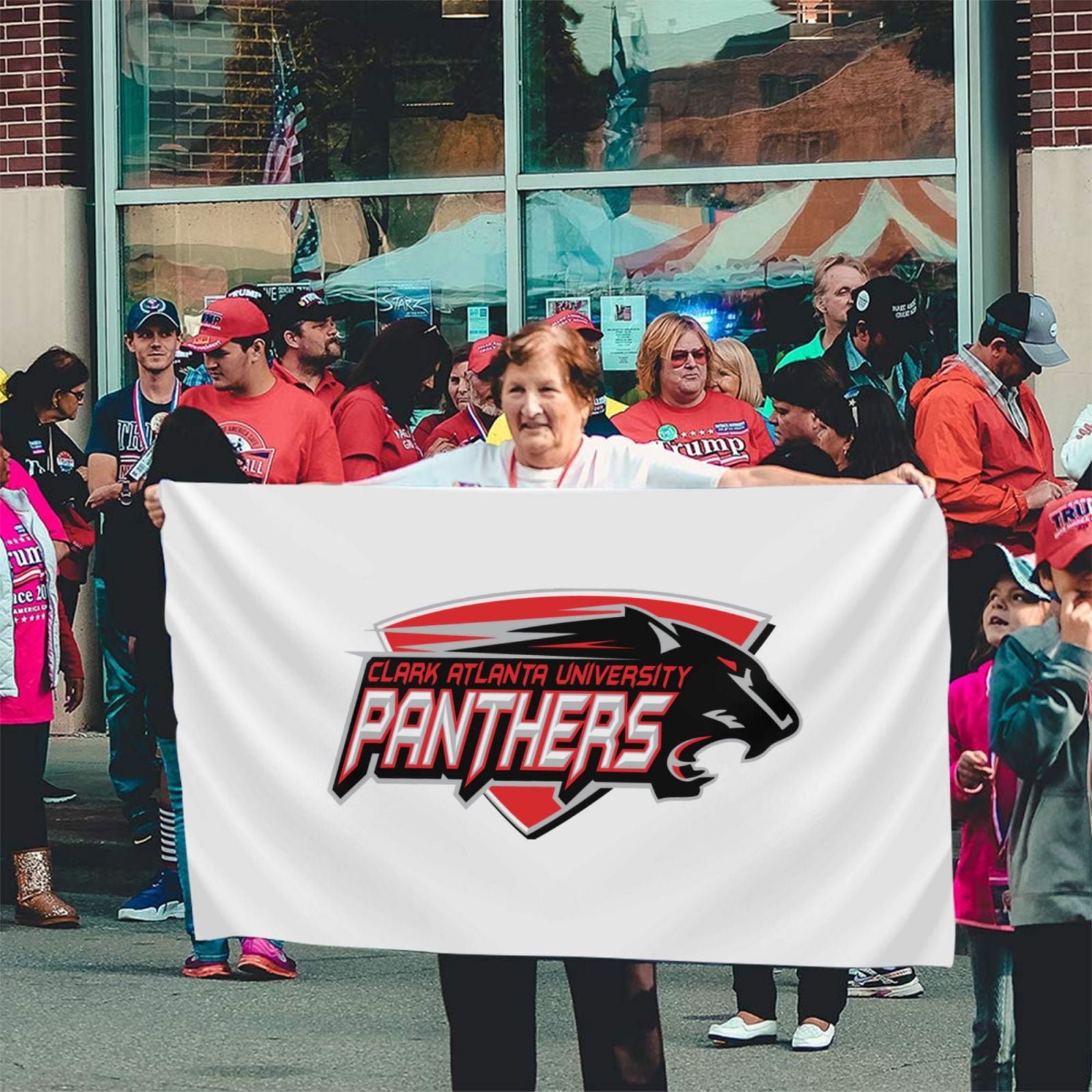 Clark Atlanta University Logo Flag 3x5 Ft Holiday Banner Garden Yard ...